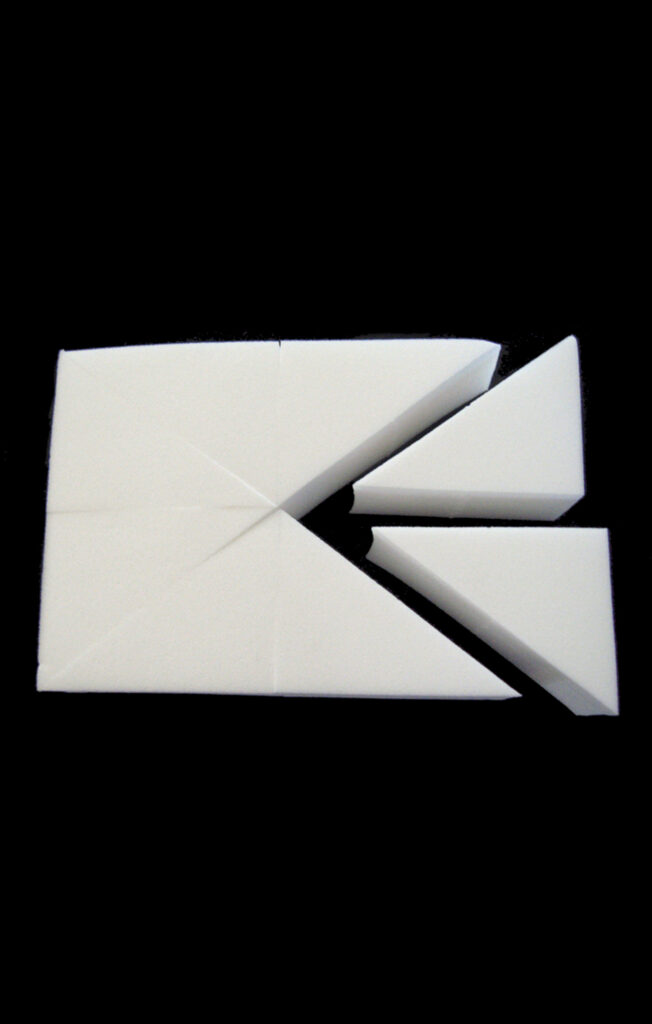 NON LATEX FOAM MAKEUP SPONGES 8 WEDGE | ENHANCE U